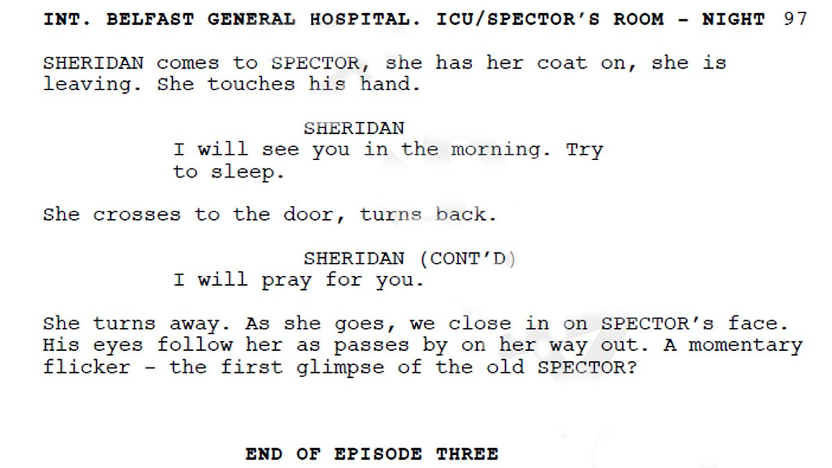 BBC Two - The Fall - Anatomy of a scene - Allan Cubitt dissects the ...