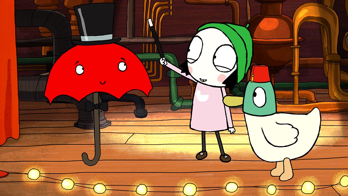 Sarah & Duck - Series 3: 6. Magic Panic - Audio Described - BBC iPlayer