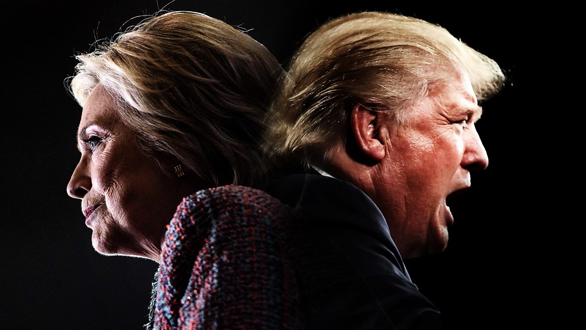 BBC News - Panorama, Paxman on Trump v Clinton: Divided America