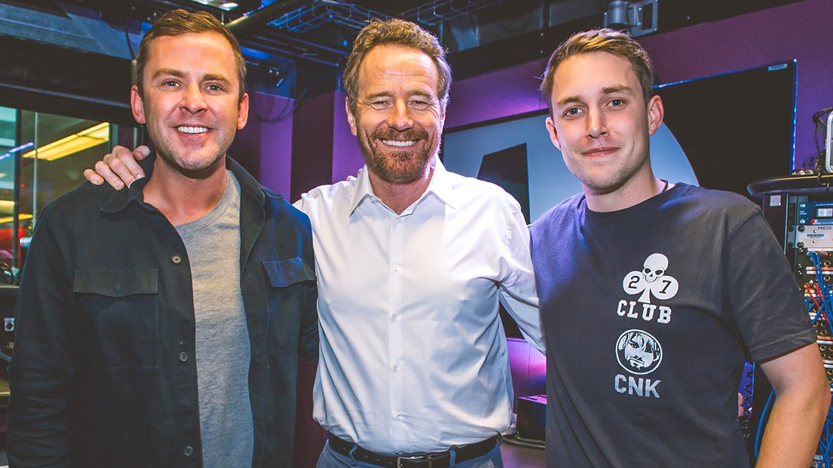 BBC Radio 1 - Scott Mills, Bryan Cranston - Clips