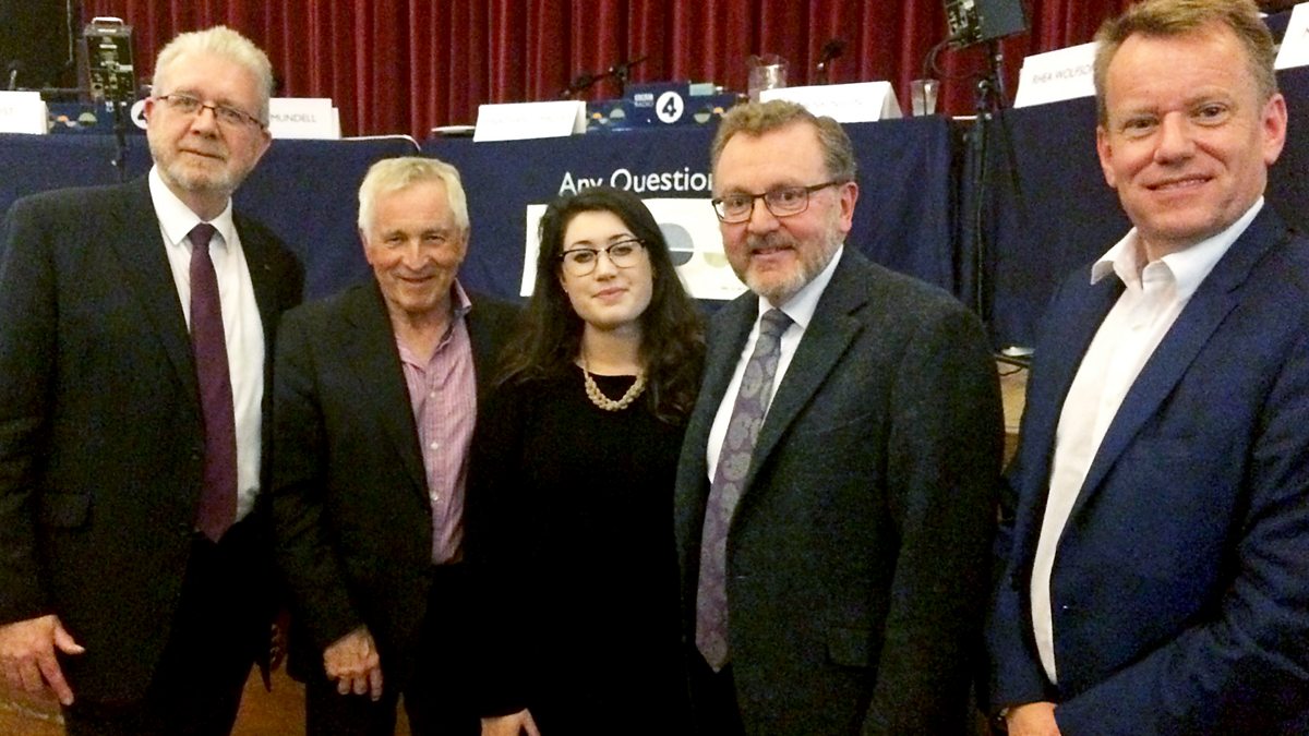 BBC Radio 4 - Any Questions?, David Frost, Rhea Wolfson, David Mundell ...