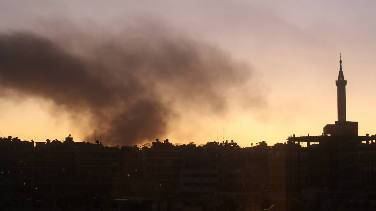 BBC World Service - Newshour, Images of western Aleppo - A mother's grief