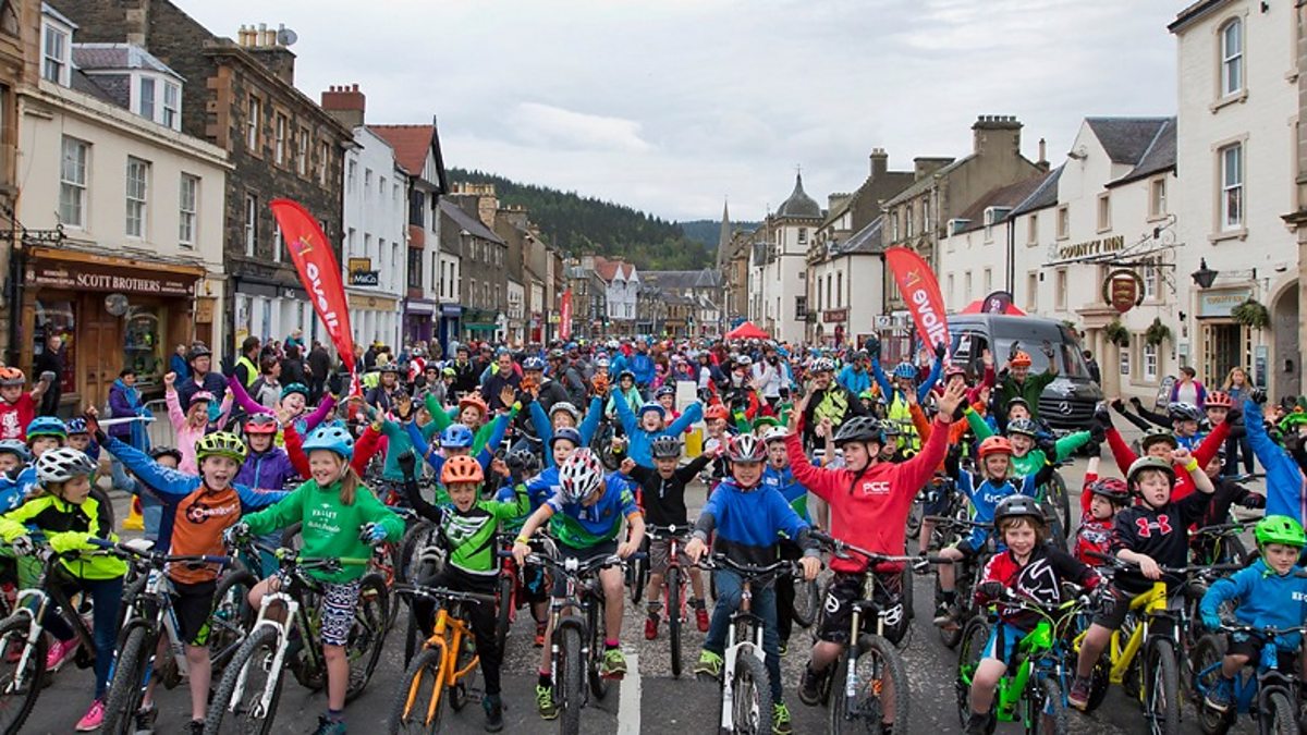 BBC Scotland - The River, Highlights of the Tweedlove bike festival in ...