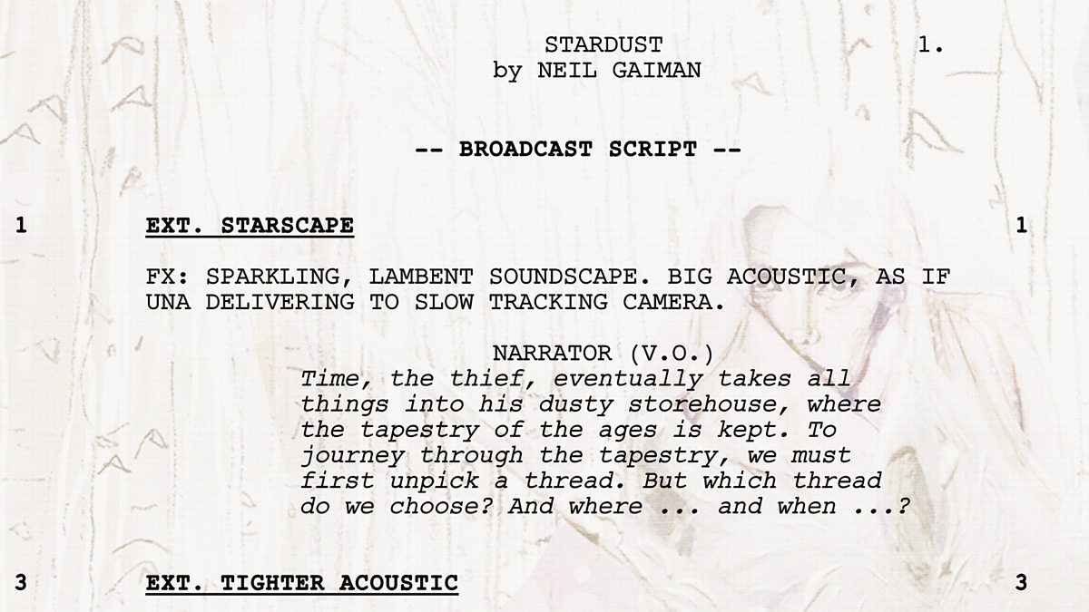 BBC Radio 4 Extra - Neil Gaiman - Stardust - Stardust: the first page ...