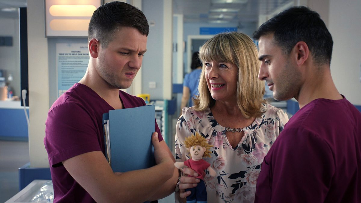 BBC One - Holby City, Series 19, Aces High, Meet the Parents