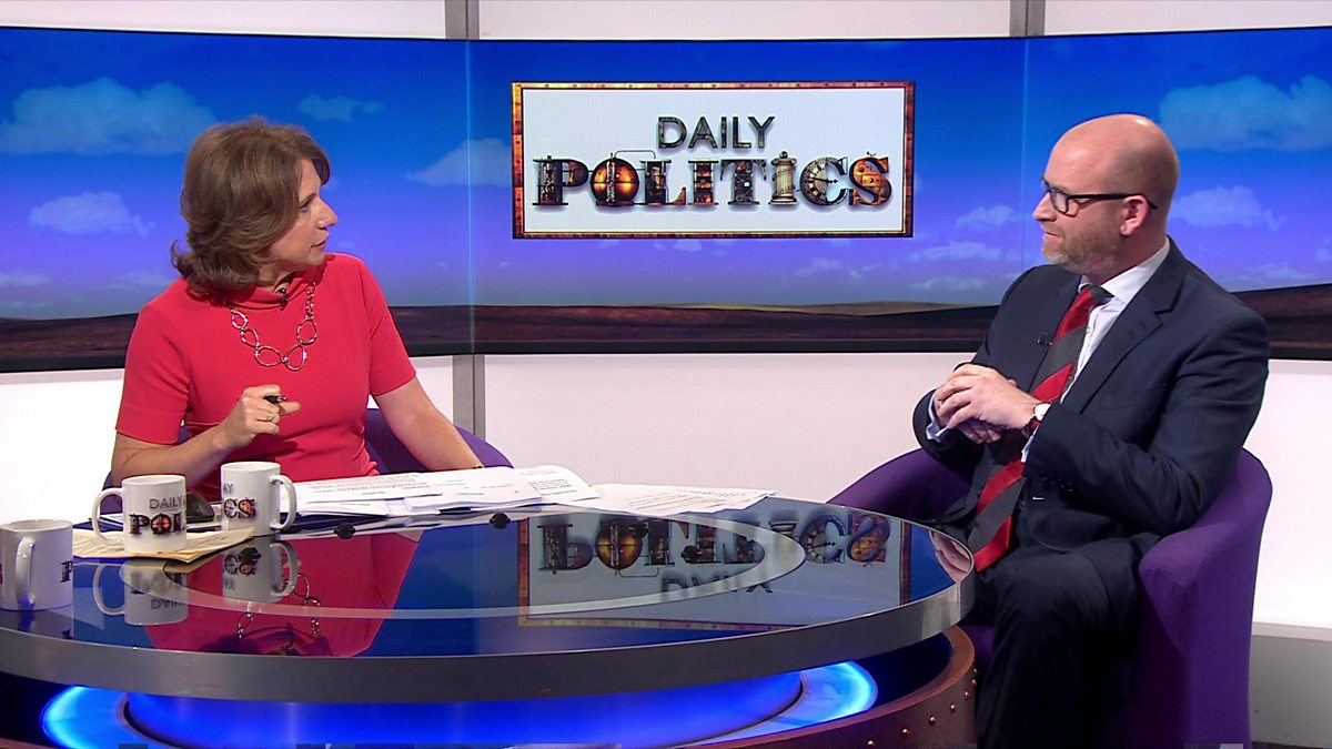 BBC Two - Daily Politics, 09/01/2017, 'UKIP is more important now than ...