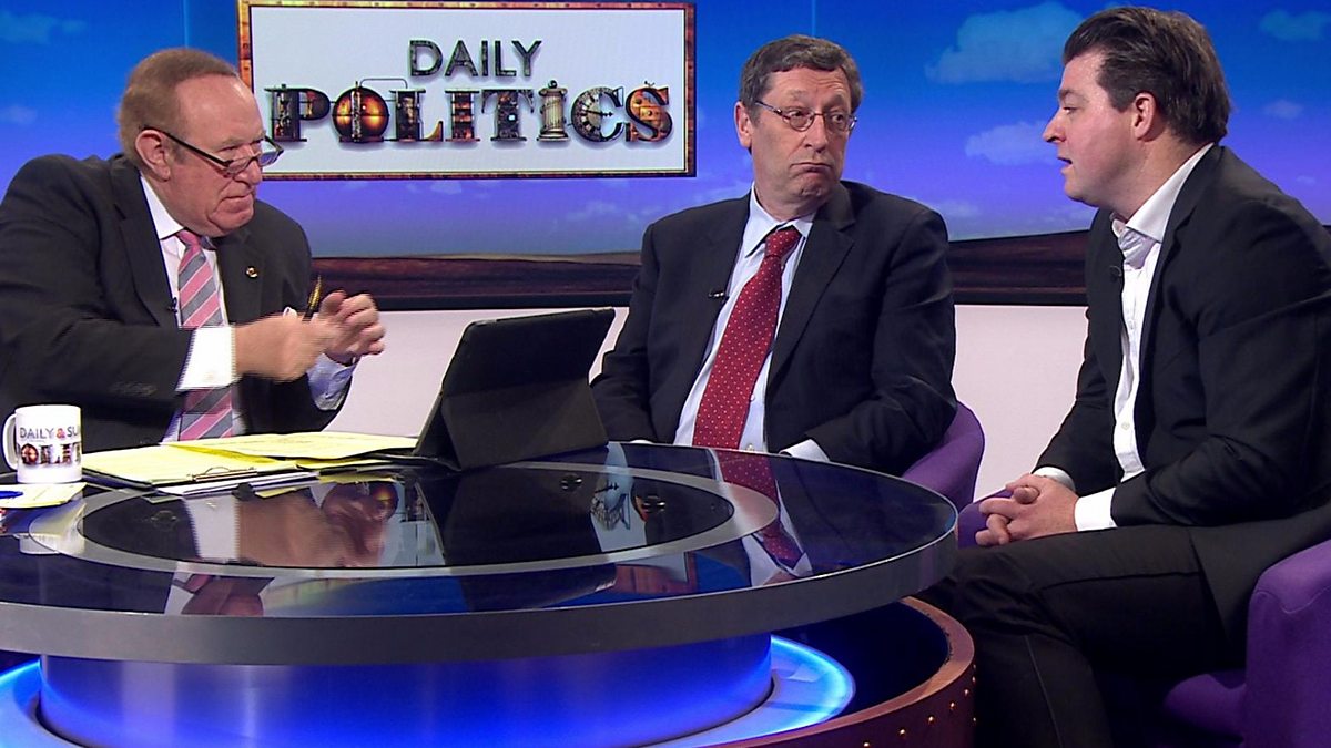 BBC Two - Daily Politics, 26/01/2017, Economists review past economic ...