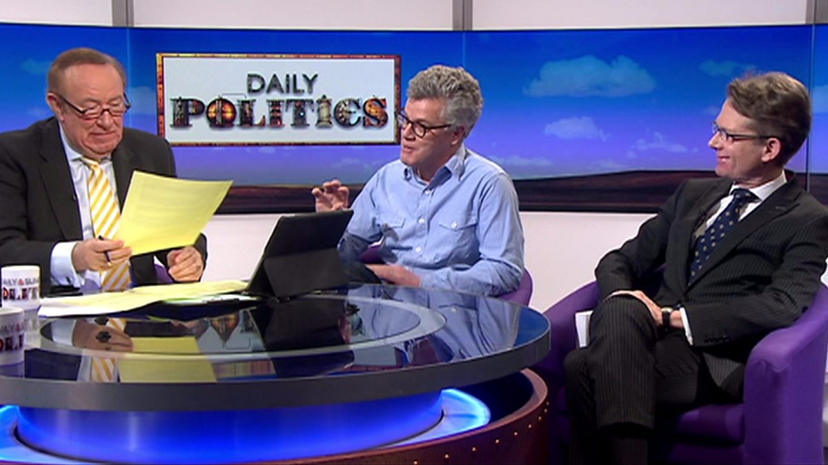 BBC Two - Daily Politics, 27/01/2017, Dublin challenge to UK leaving the EU