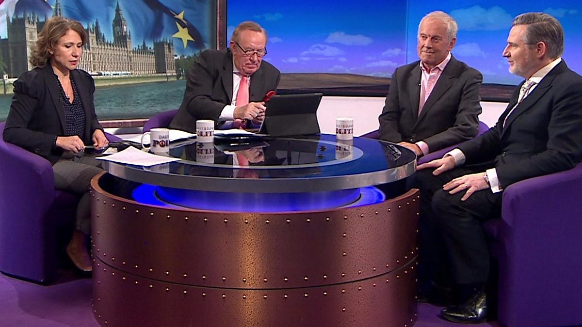 BBC Two - Daily Politics, 09/02/2017, Brexit debate: Brandreth and Gardiner
