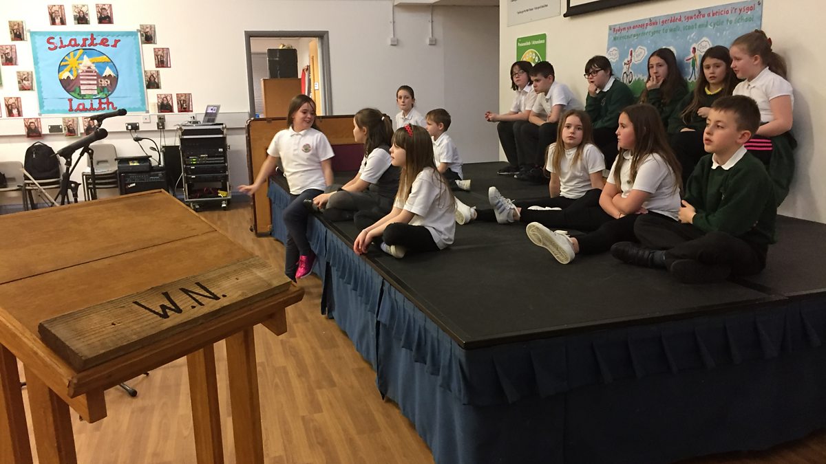 BBC Radio Cymru - Post Cyntaf, Disgyblion yn cael eu gwobrwyo am hybu'r ...