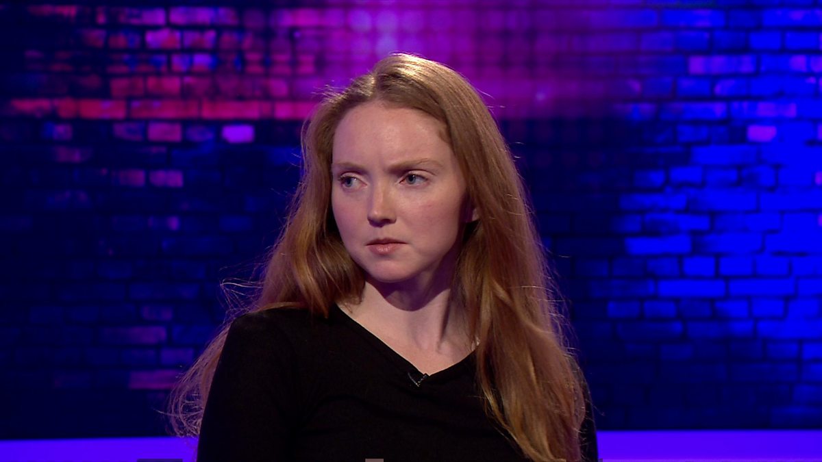 BBC One - This Week, 09/03/2017, Lily Cole on child refugees