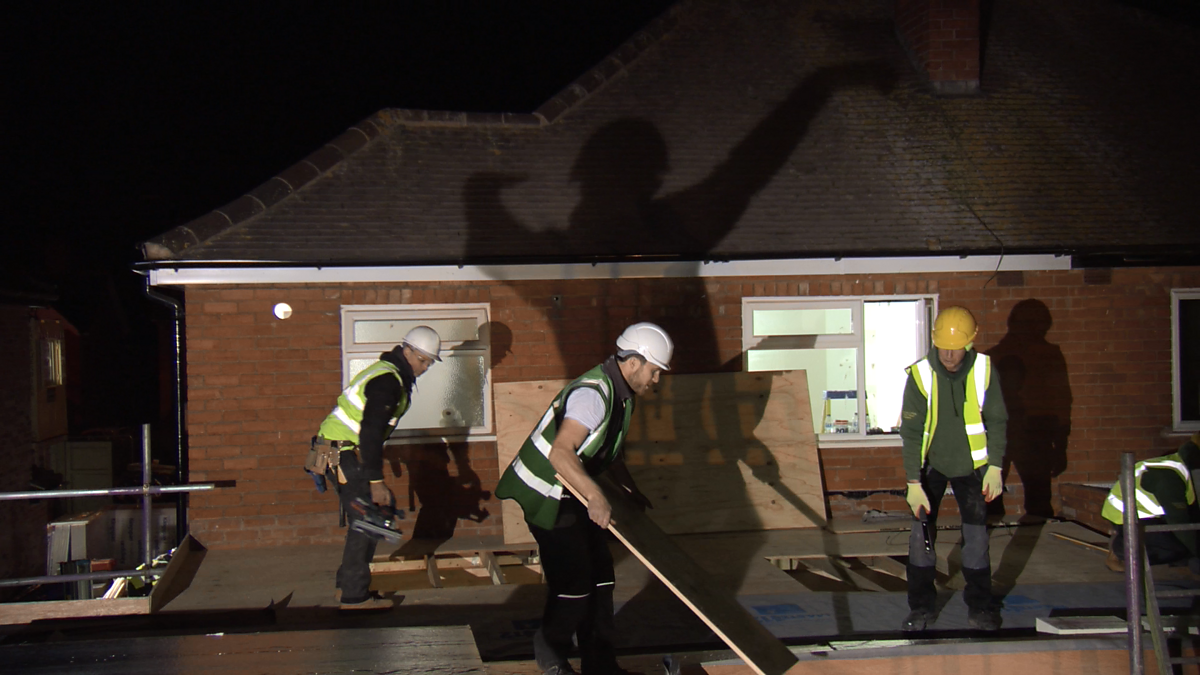 BBC One - DIY SOS, Series 27, The Big Build - Bidford on Avon, Shadow ...