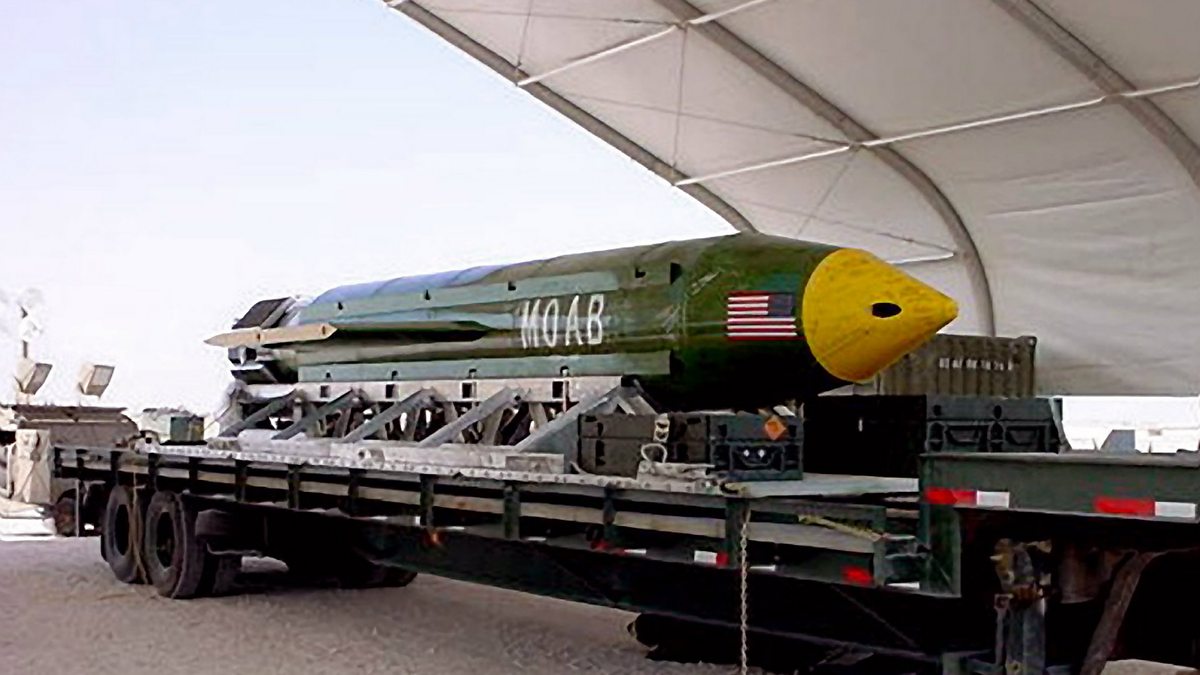 BBC News - Big Boss Interview, US Drops 'Mother of All Bombs' on IS