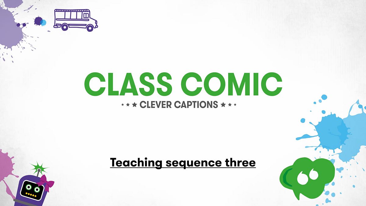 BBC - Comedy Classroom, Primary - Class Comic pupil facing slides ...
