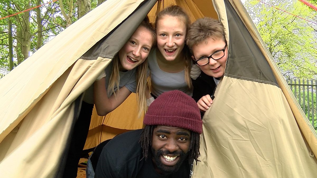 BBC Arts - Hull 2017 City of Culture, Young people decorate their own tipi