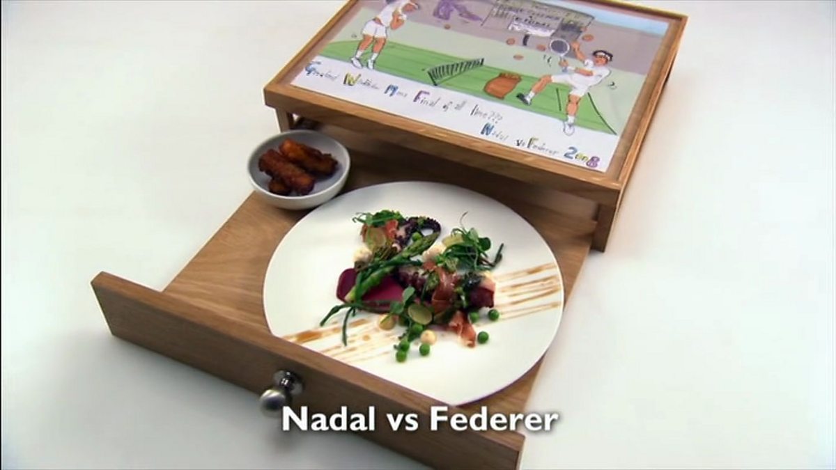 BBC Two - Great British Menu, Series 12 - Nadal vs Federer