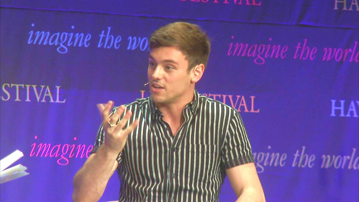 BBC Arts - Hay Festival, 2017, Tom Daley: The story behind my tattoo