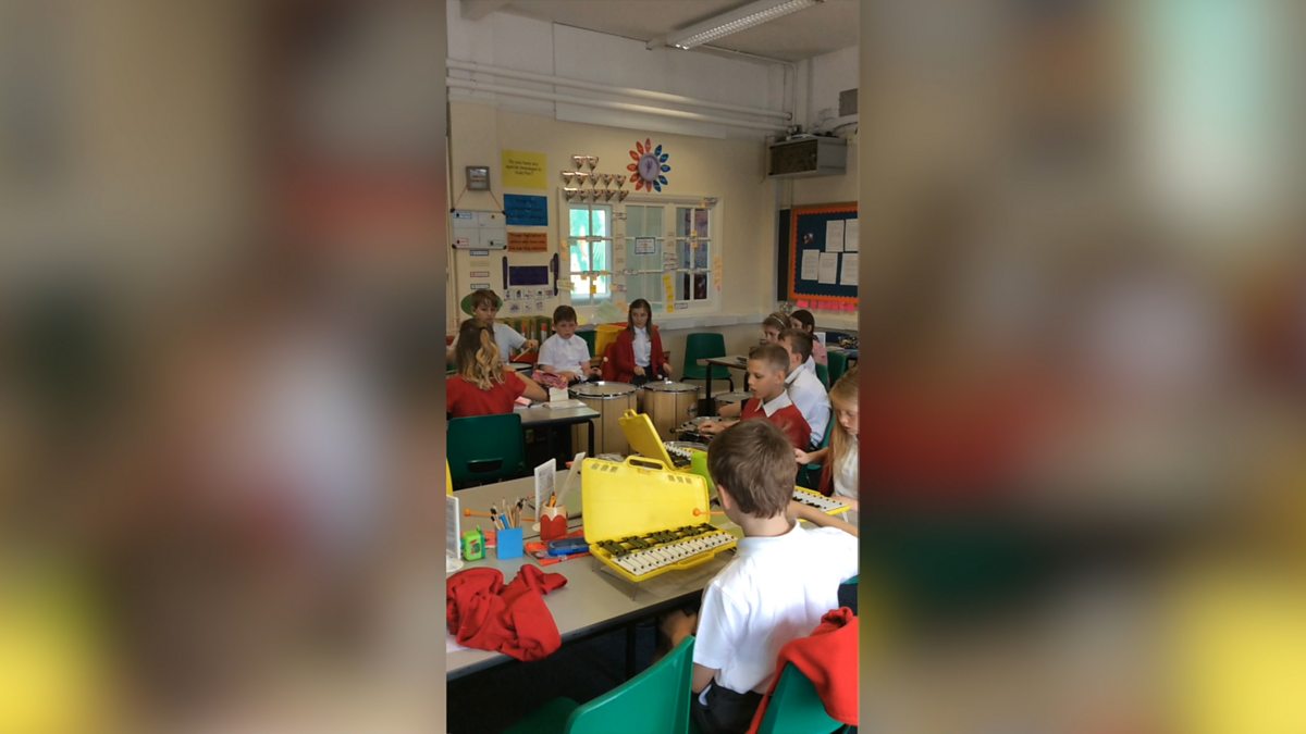 CBBC - Ten Pieces, A classroom composition rehearsal by Rockingham ...