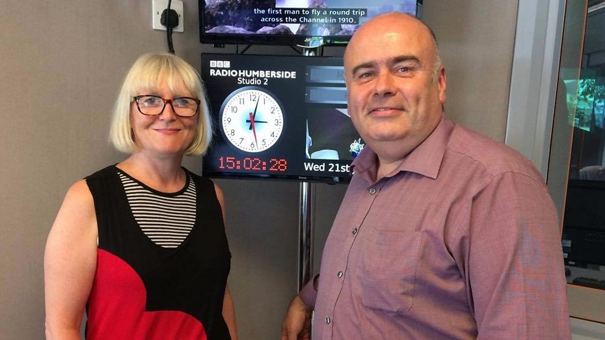 BBC Radio Humberside - Andy Comfort, 21/06/2017, Gill Adams in the ...