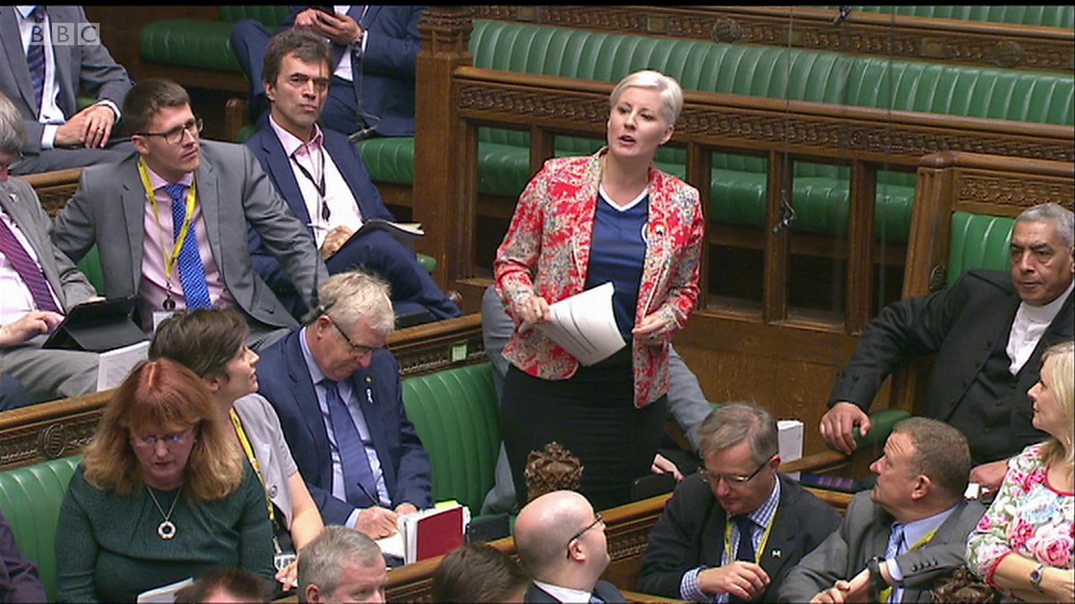 BBC News - Scotland, MP wears Scotland top in Commons