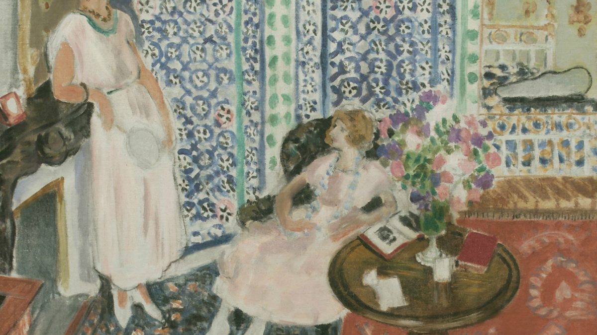 BBC - Henri Matisse, The Moorish Screen, 1921 - Matisse in the Studio