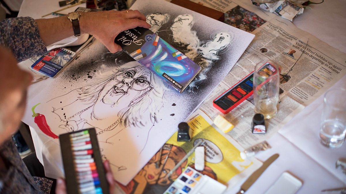 BBC Radio 4 - Life Drawing, Series 1, Julia Langdon meets Martin Rowson ...