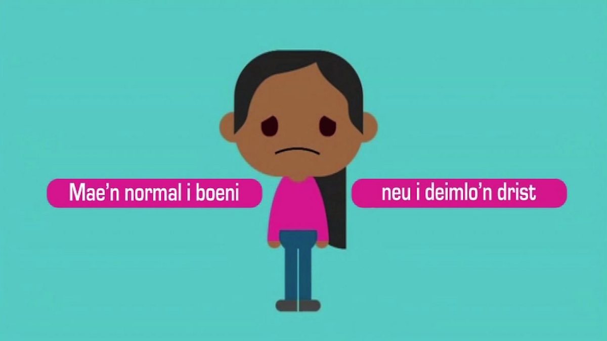 S4C - Ffeil, Os wyt ti'n drist ar ôl gwylio'r newyddion...