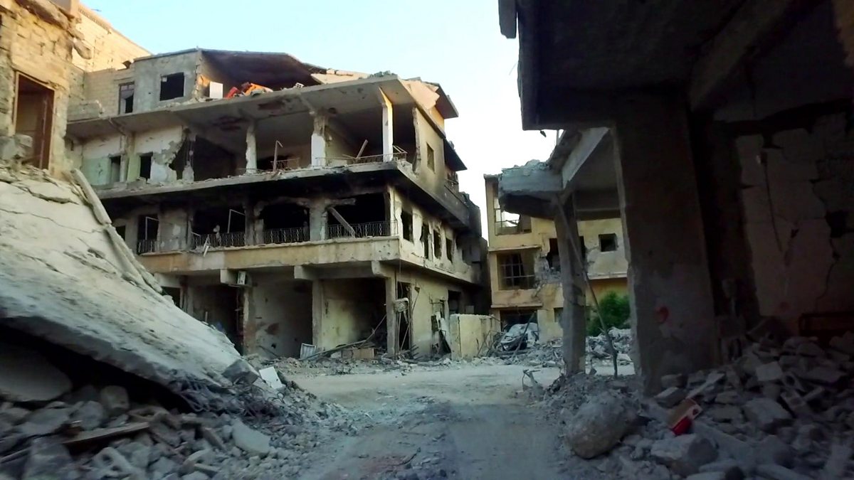 BBC News - BBC News at Ten, The Battle for Raqqa
