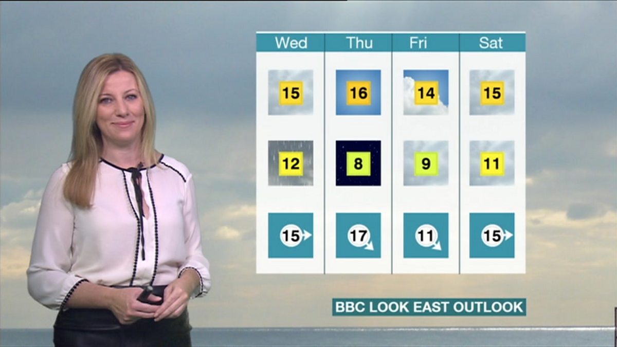 BBC One - Look East, Lunchtime News, 04/10/2017, Weather: Morning forecast