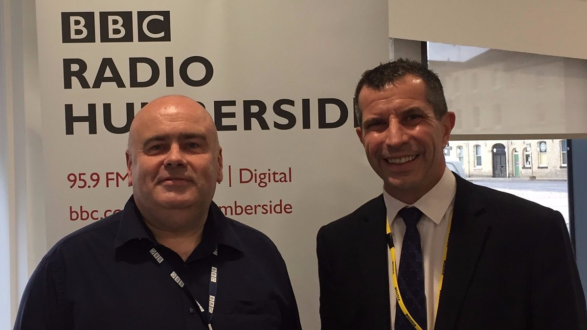 BBC Radio Humberside - Andy Comfort, 09/10/2017, Steve Ryder in the ...