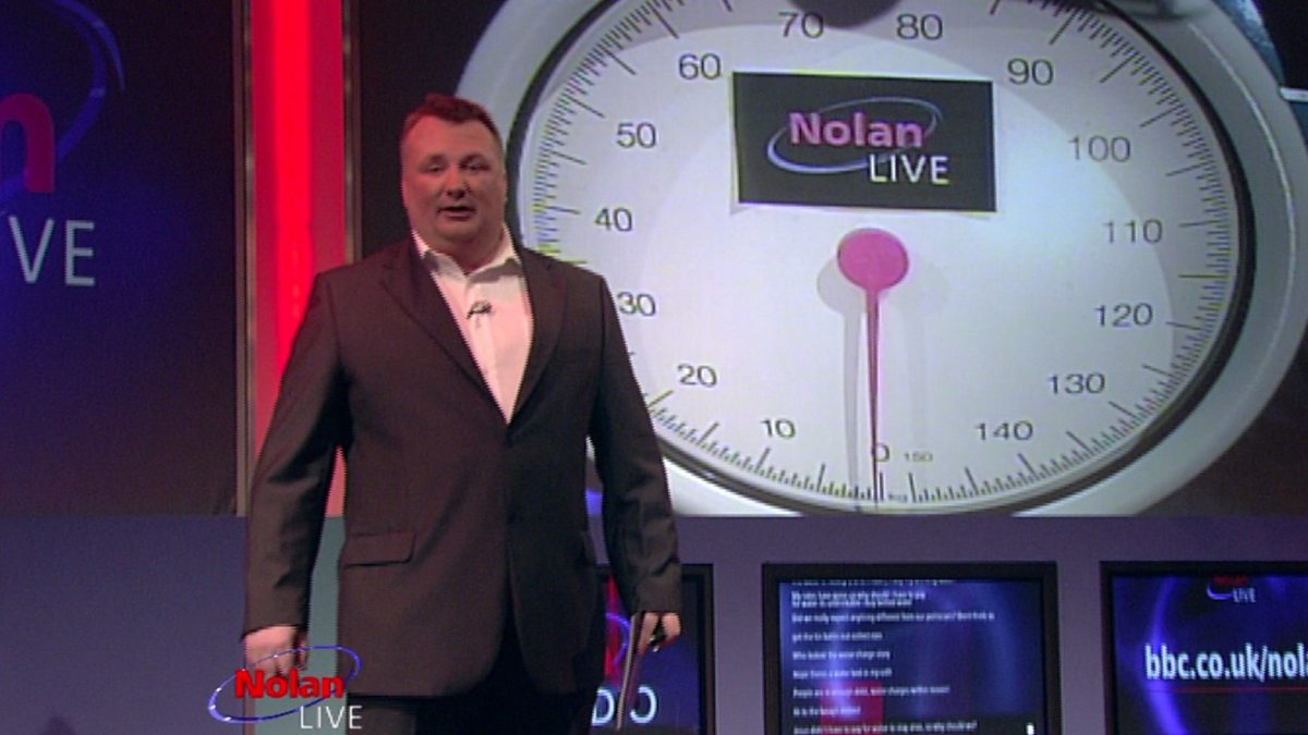 BBC One - Nolan Live, A look back at Nolan's previous attempts to lose ...