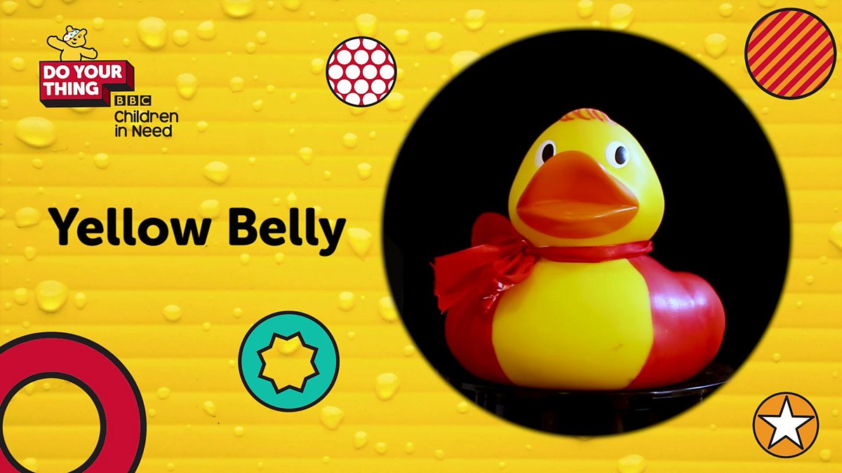 BBC - BBC Children in Need, Children in Need Duck Race Line Up