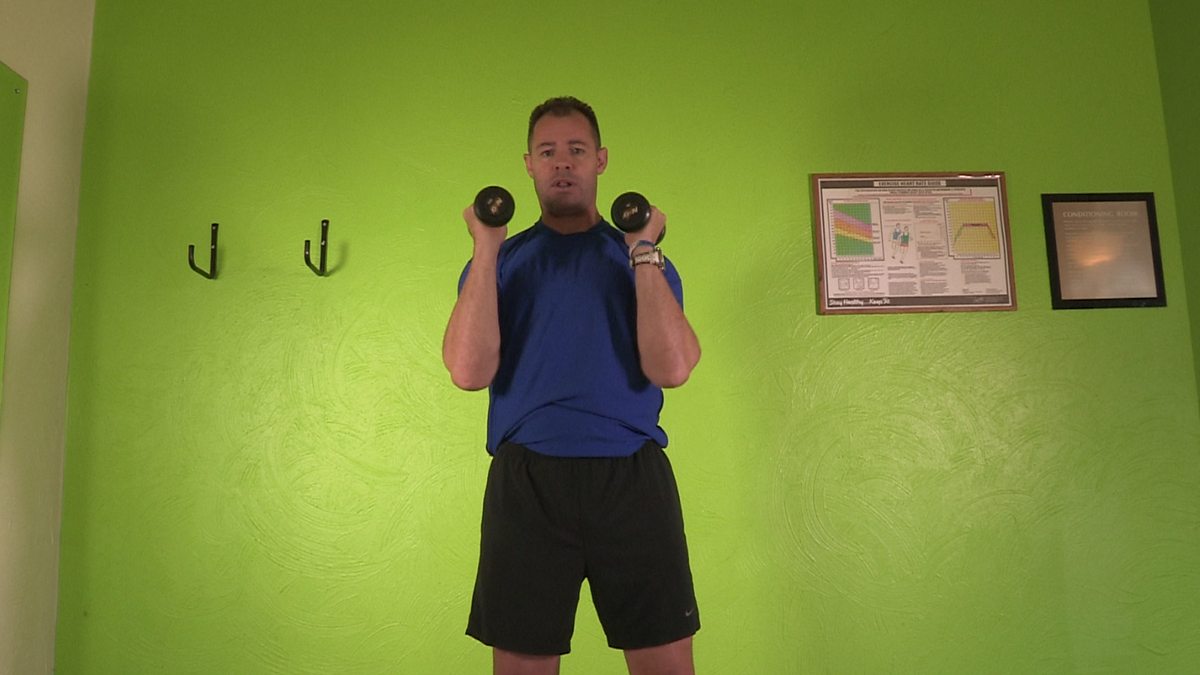 BBC One - Nolan Live, Andy Ward's workout routine