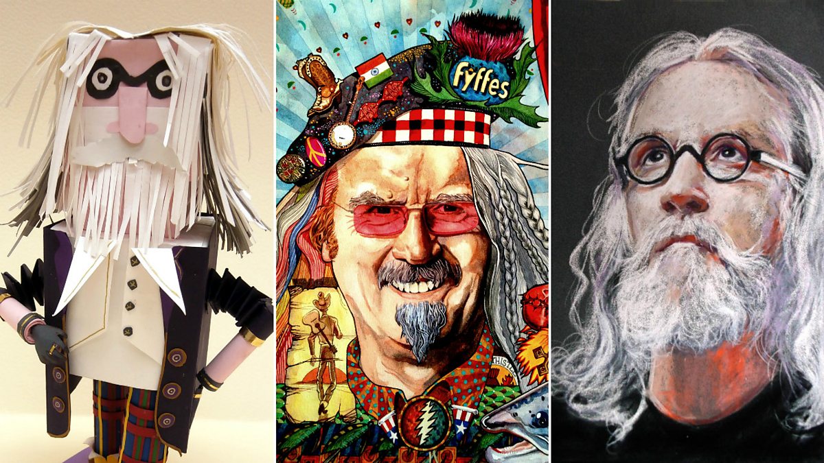BBC Arts - BBC Arts - Ten of your brilliant Billy Connolly portraits