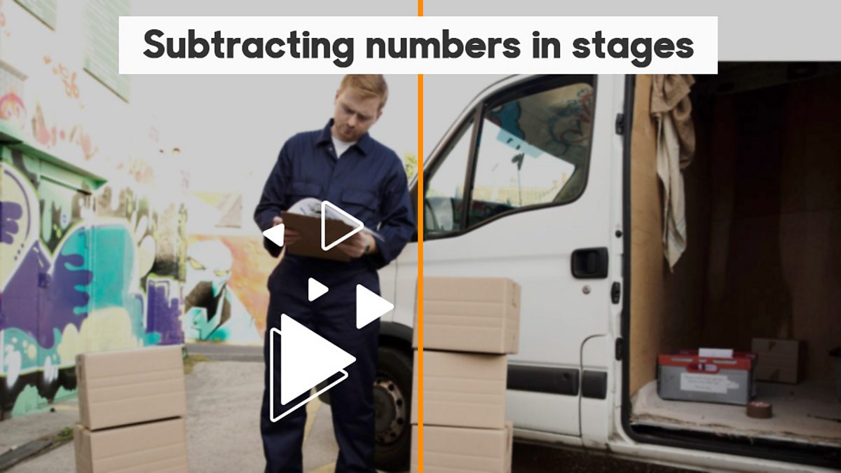 BBC - Skillswise clips, Post-16: maths - Subtraction - clip 02