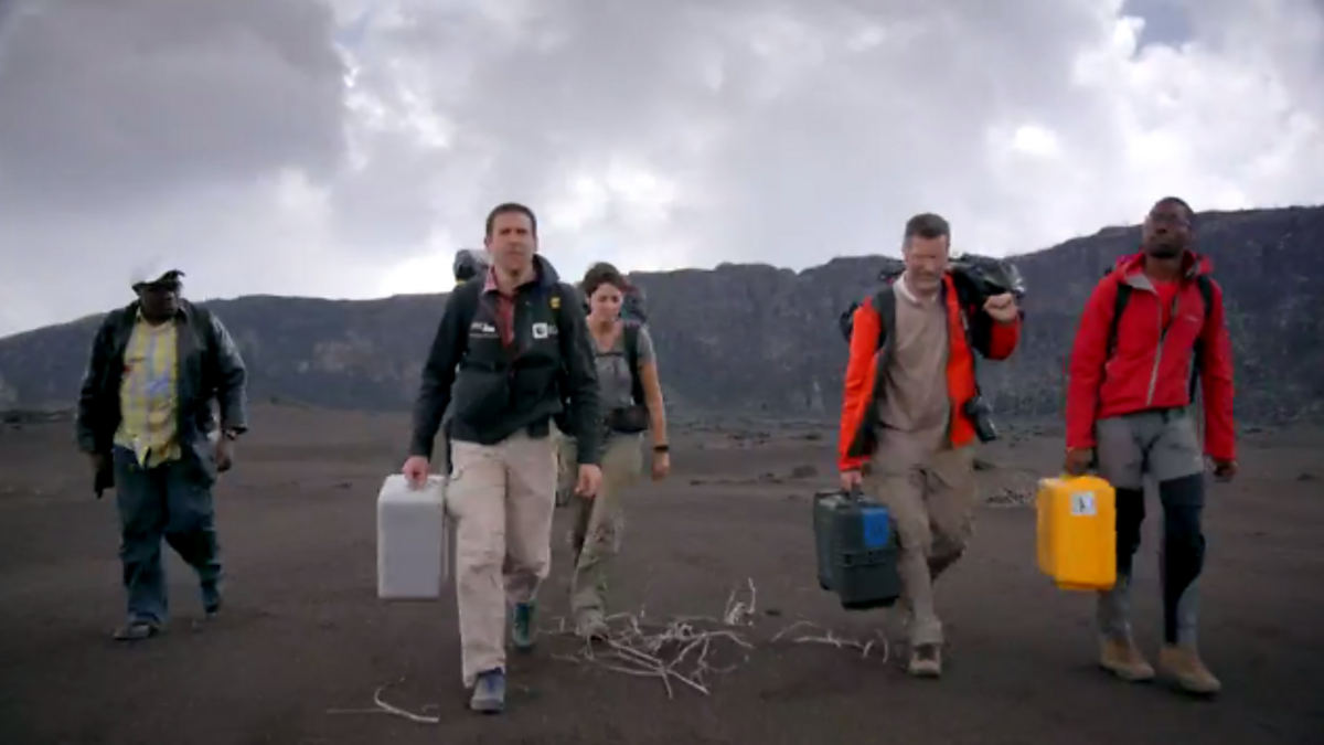 BBC Two - Expedition Volcano, Series 1, Episode 2, In the heart of Africa, a team of ...