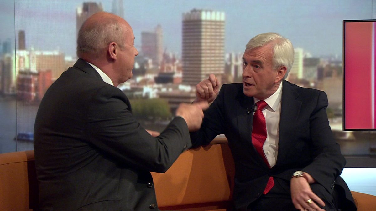 BBC One - The Andrew Marr Show, The Andrew Marr Show: 2017 highlights