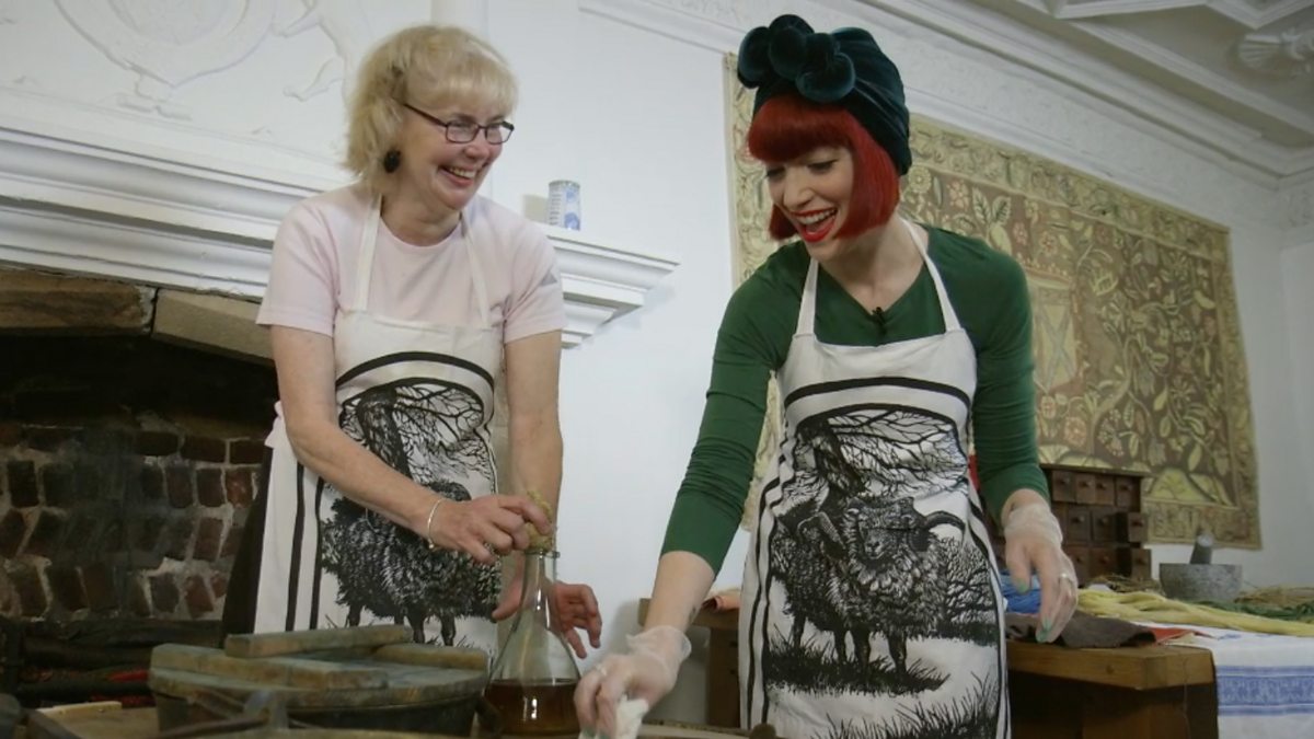 BBC Four - A Stitch in Time, Series 1, Arnolfini, Amber Butchart is ...