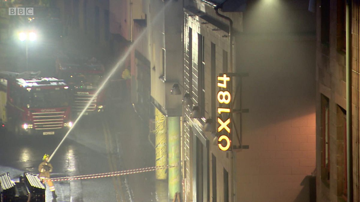 BBC News - Scotland, Fire at Edinburgh pub