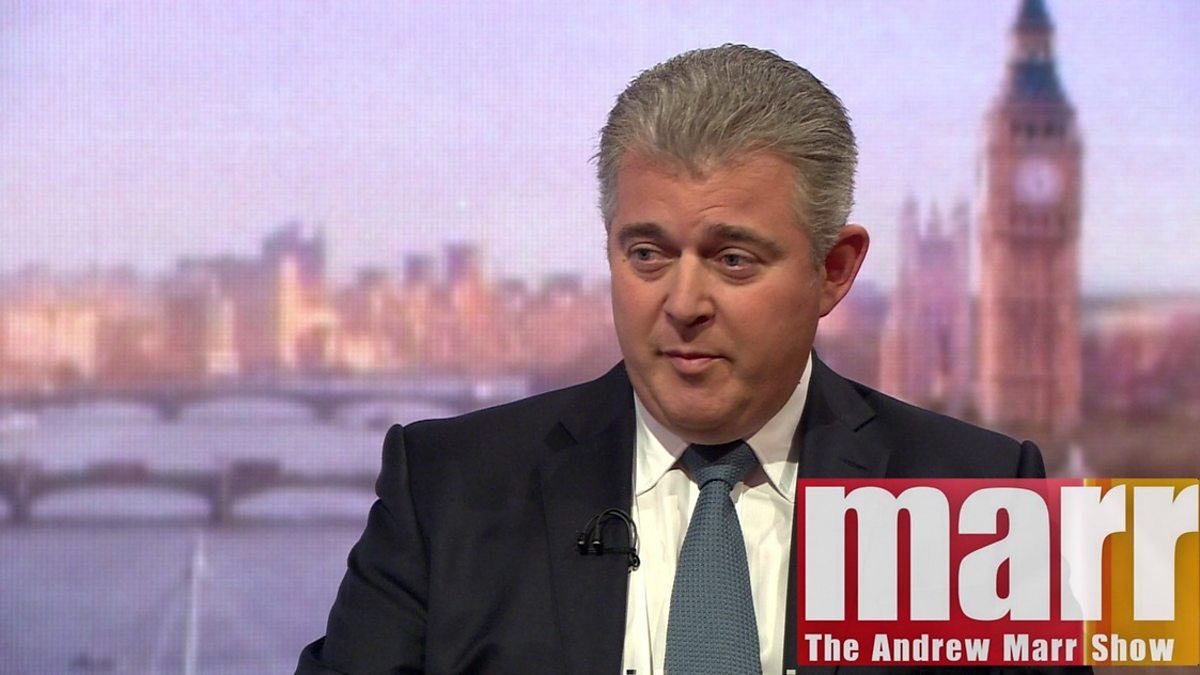 BBC One - The Andrew Marr Show, 14/01/2018, Tory Chairman Brandon Lewis ...