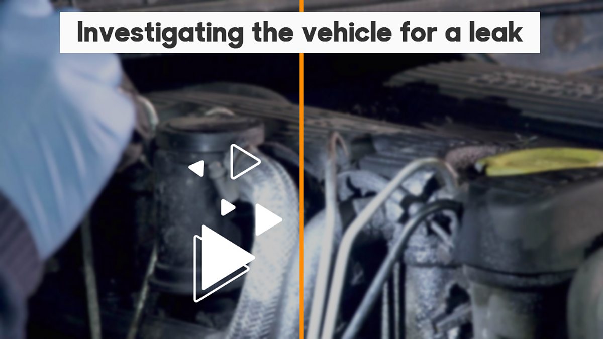BBC - Skillswise clips, Automotive: Automotive Leak Test 1