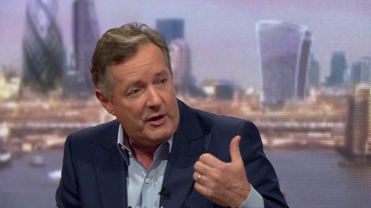 BBC One - The Andrew Marr Show, 28/01/2018, Piers Morgan on ...