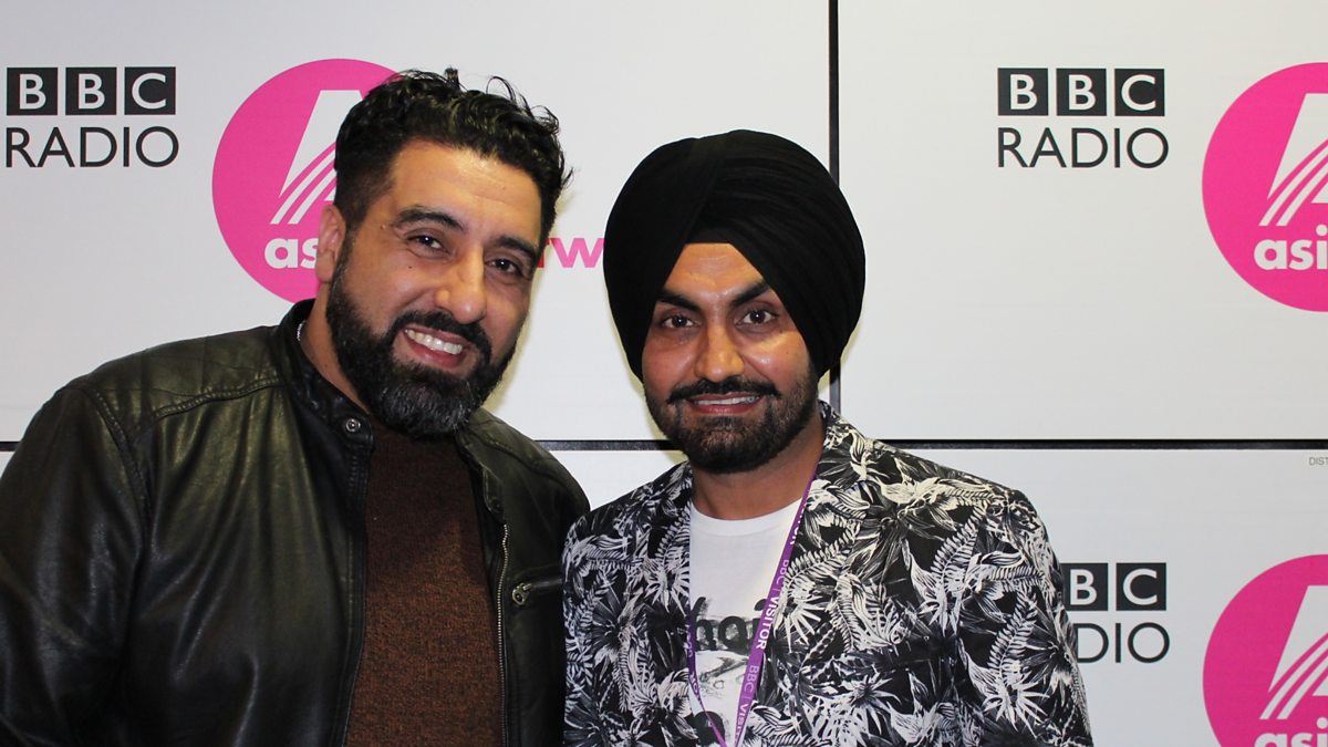 BBC Asian Network - Dipps Bhamrah, Ravinder Grewal in the studio with Dipps