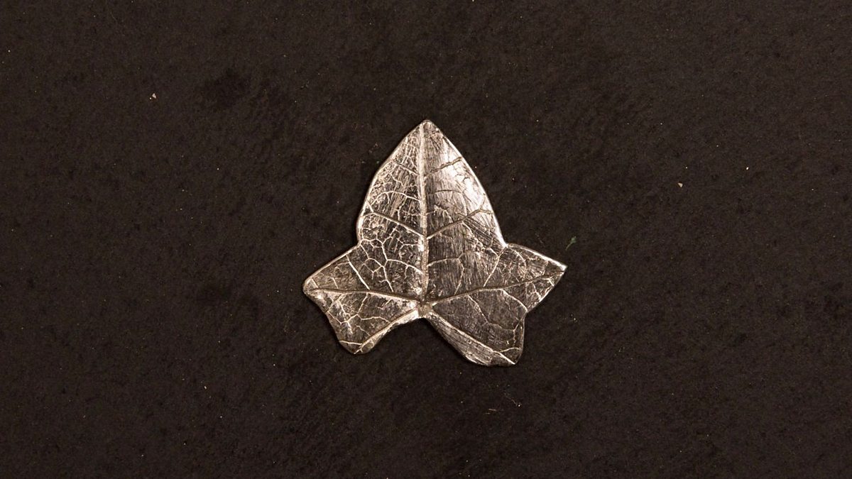 BBC Four - MAKE! Craft Britain - How to Make a Silver Leaf Pendant