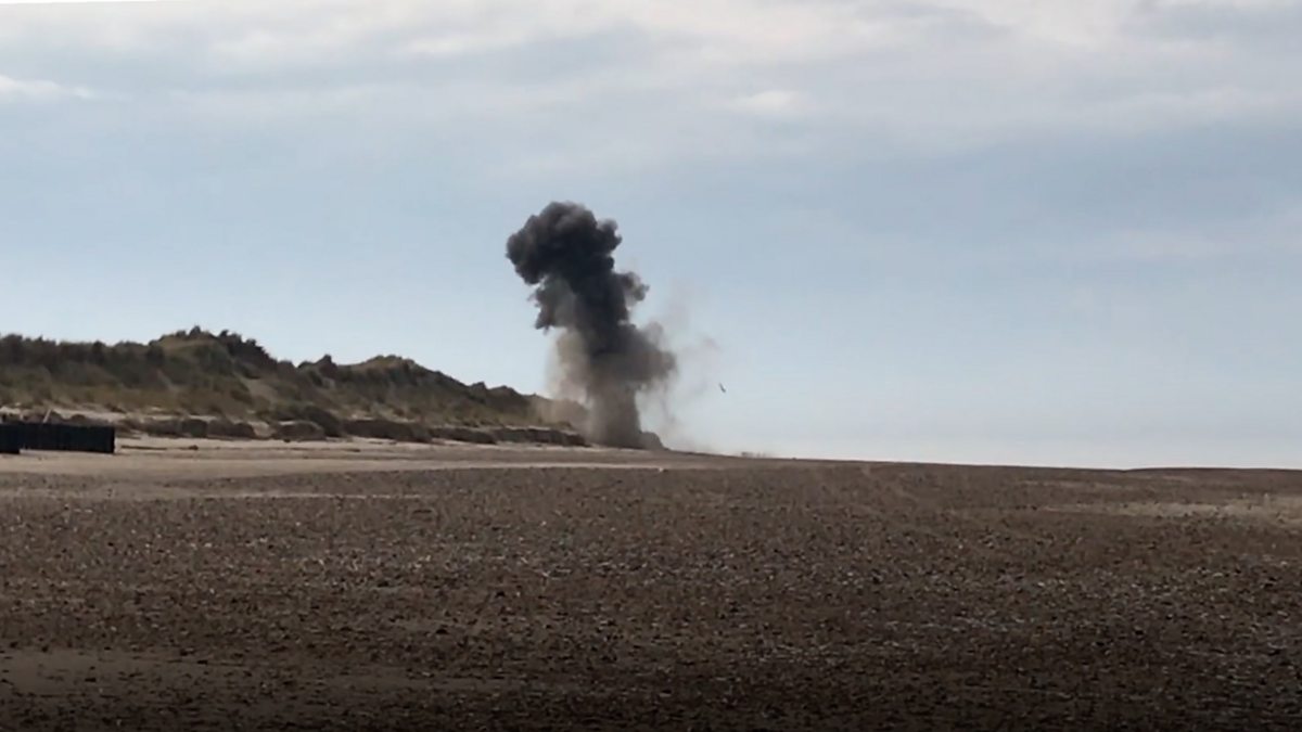 BBC One - Look East, Evening News, 07/03/2018, World War Two shells ...