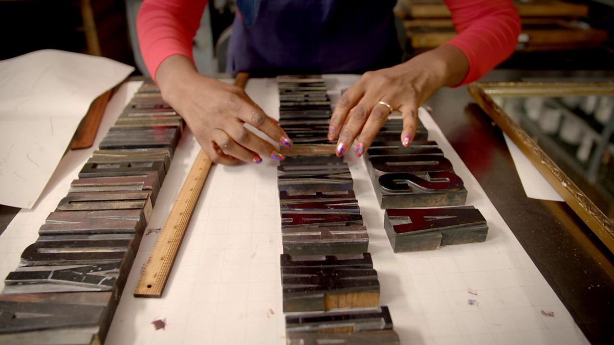 BBC Four - MAKE! Craft Britain, Series 1, Episode 1, Feeling the words ...