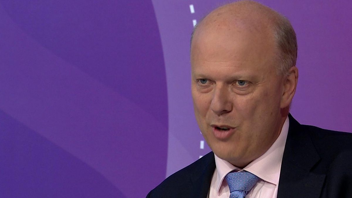 Bbc One Question Time 2018 15 03 2018 Grayling No Brexit Lorry