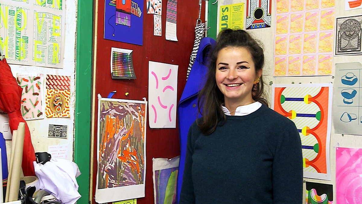 BBC Arts - BBC Arts, Hands On: Risograph printer Gabriella Marcella