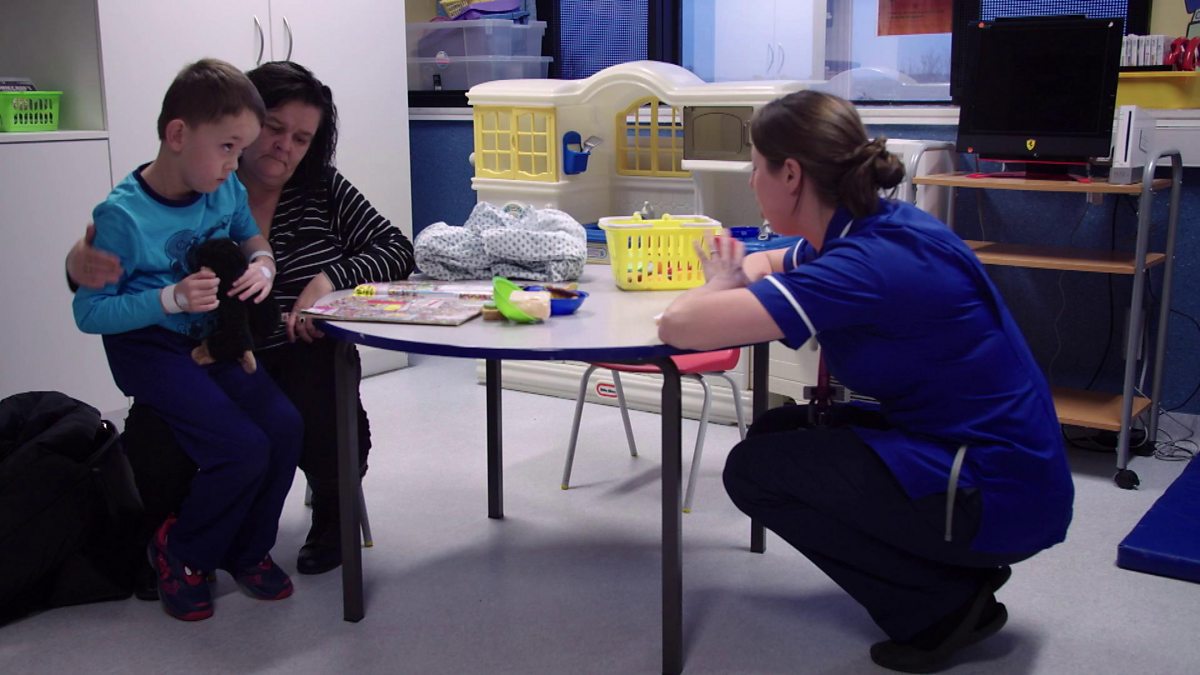 BBC Two - Hospital, Series 3, Episode 3, Jayson gets ready for surgery