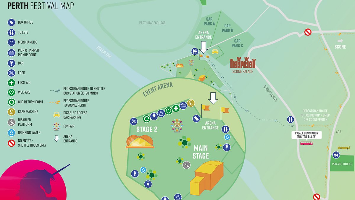 BBC Music - Biggest Weekend - Site Map - Perth